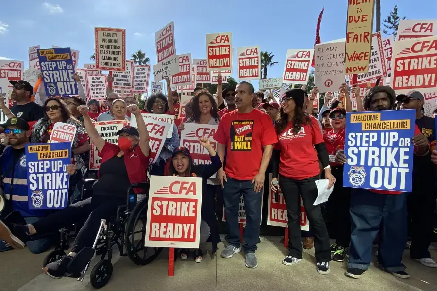 CFA Members’ Historic Systemwide Strike Begins Monday - California ...