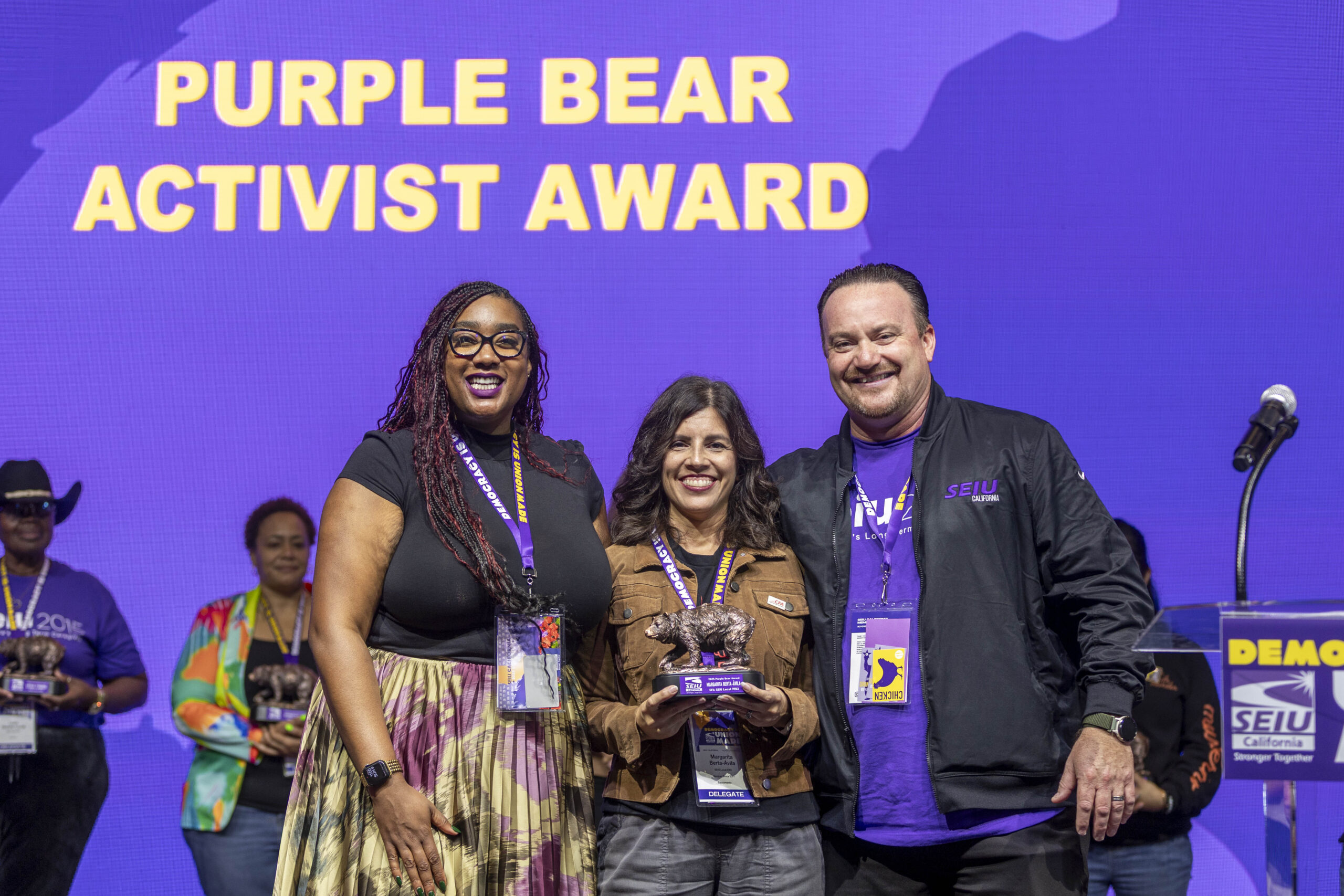 CFA Members Lead at SEIU California Convention as President Margarita ...